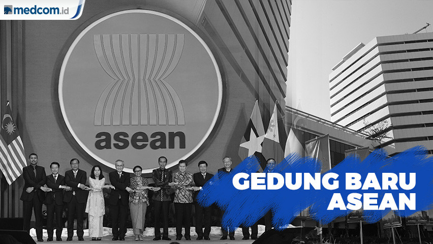 Gedung baru Sekretariat ASEAN dibangun dengan konsep dialog