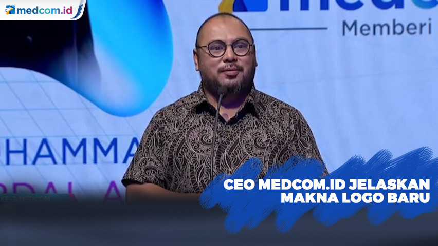 CEO Medcom.id Jelaskan Makna Logo Baru