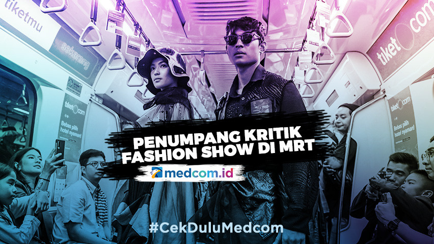 Penumpang Kritik Fashion Show di MRT