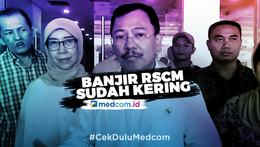 Menkes Pastikan Unit Radiologi RSCM Sudah Kering dari Banjir