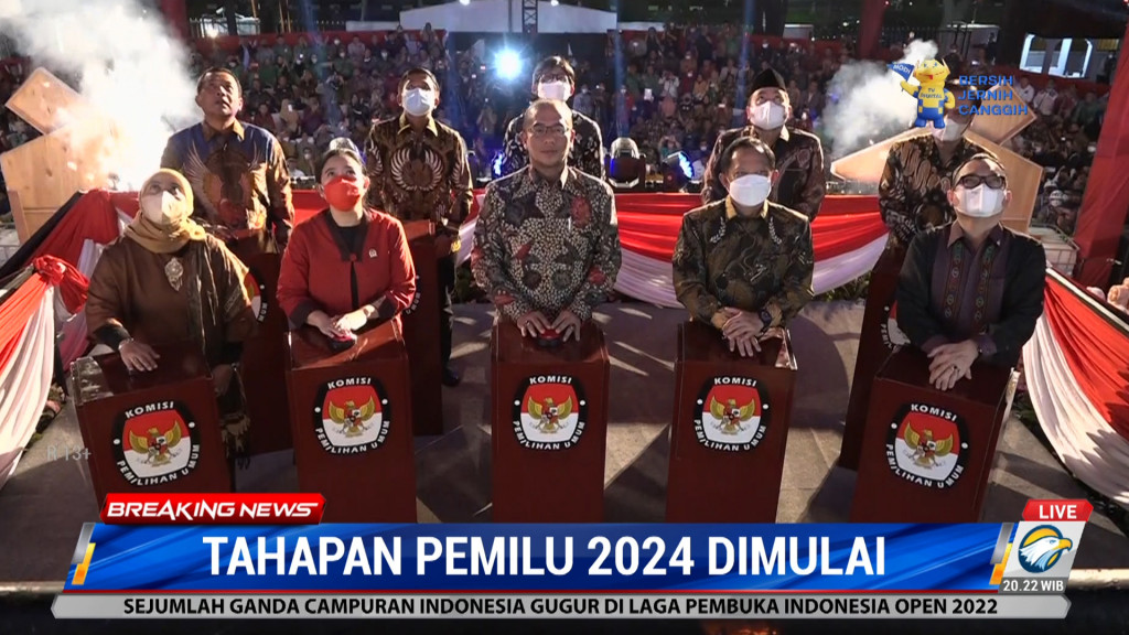 Resmi, 610 Hari Menuju Pemungutan Suara Pemilu 2024