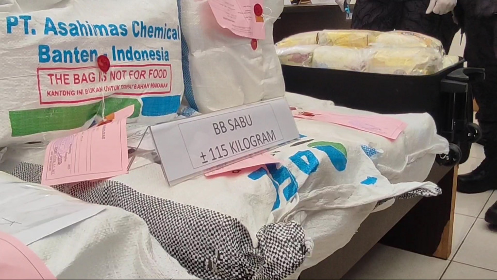 BNN Sumsel Gagalkan Penyelundupan 115 Kg Sabu Asal Myanmar