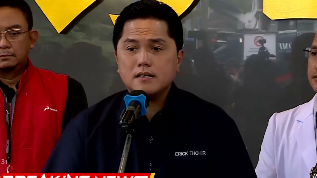 Erick Thohir Pastikan Pertamina Hadir dalam Kasus Kebakaran Depo Plumpang Erick Thohir Pastikan Pertamina Hadir dalam Kasus Kebakaran Depo Plumpang