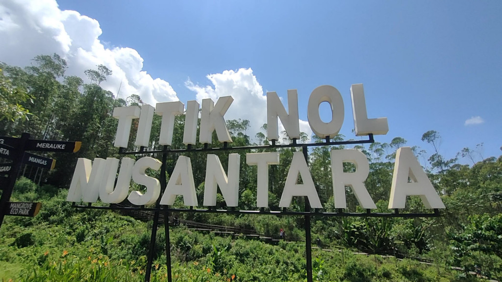Titik Nol IKN Nusantara Ramai Dikunjungi Wisatawan