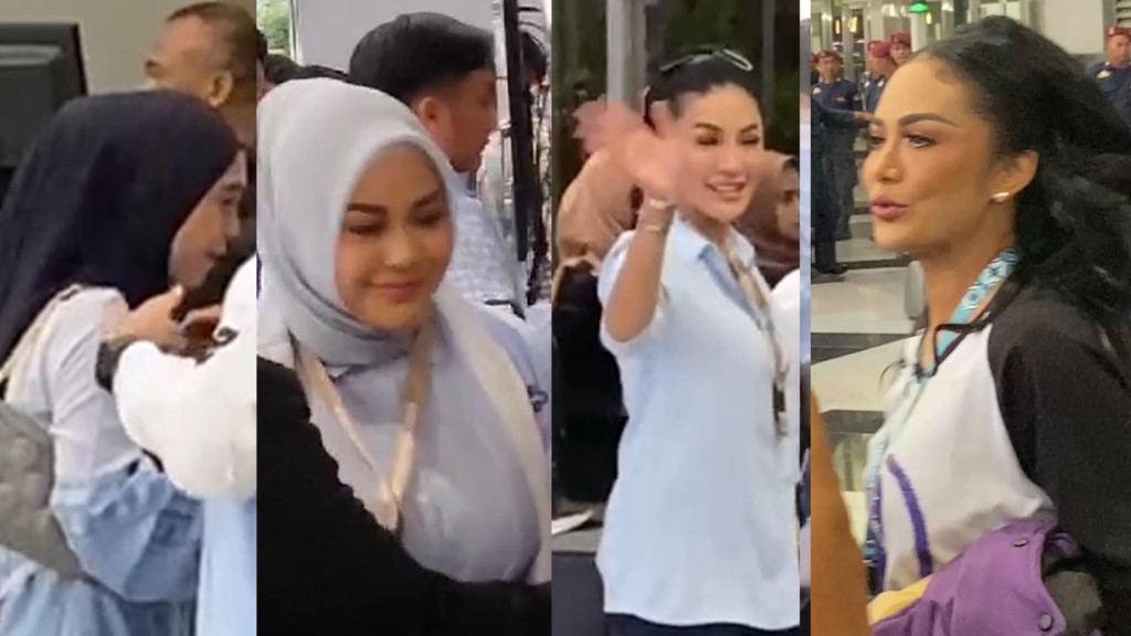 Rombongan Artis dan Influencer Datang di Debat Kelima Pilpres 2024