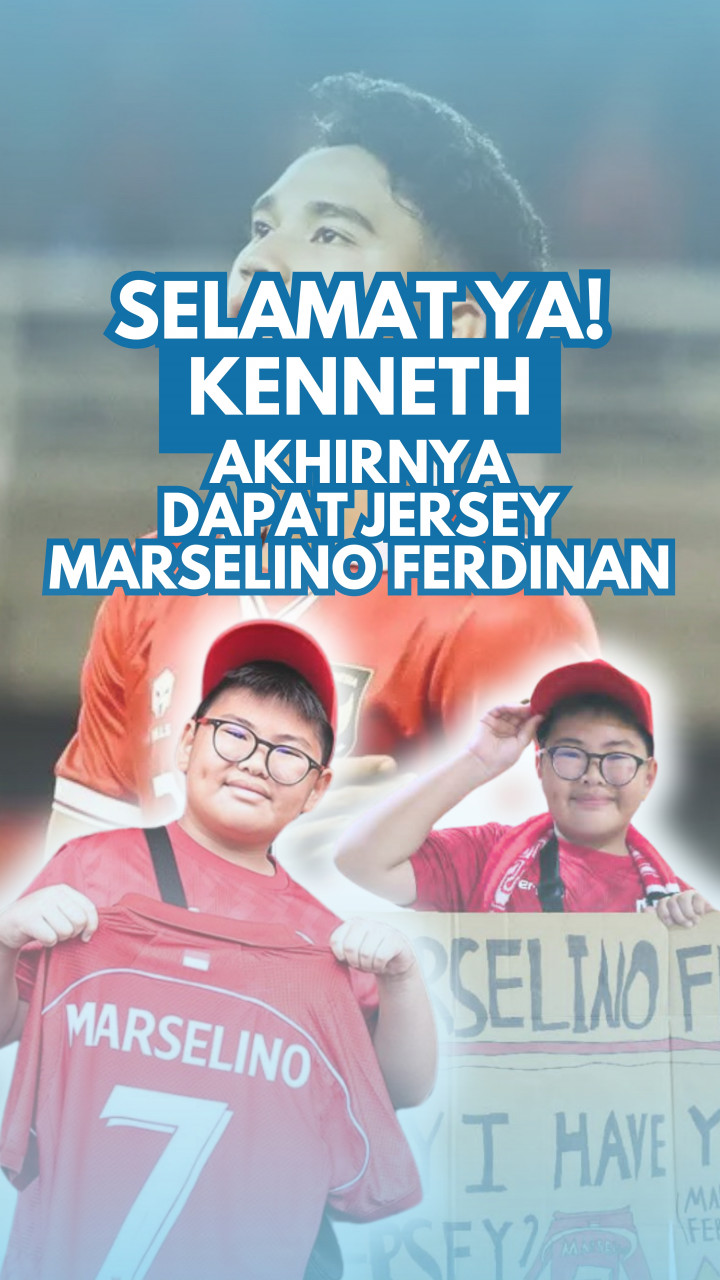 Kenneth Akhirnya Dapat Jersey Marselino Ferdinan, Selamat Ya!