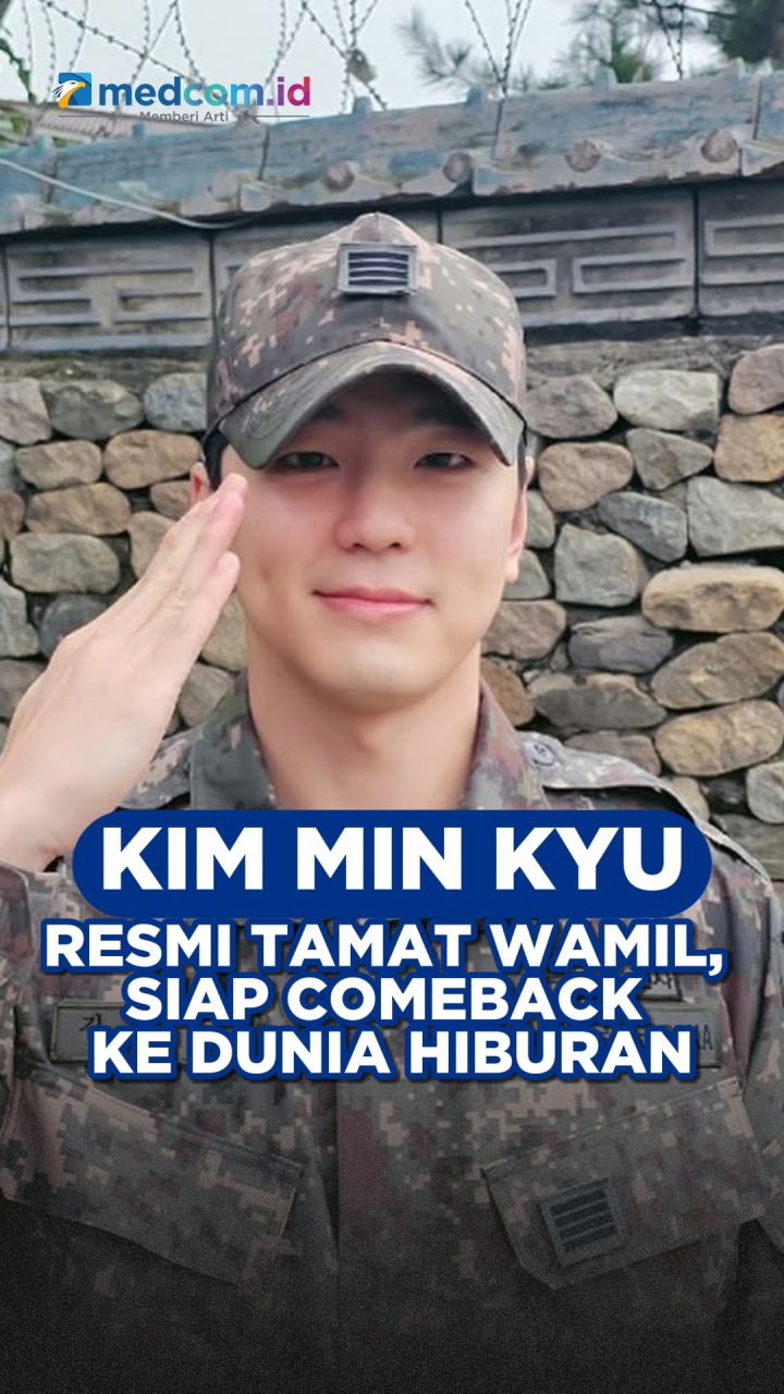 Kim Min Kyu Resmi Tamat Wamil, Siap Comeback ke Dunia Hiburan