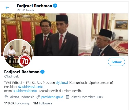 [Cek Fakta] Cuitan Fadjroel Rachman Mengumpat ke Rakyat Miskin? Ini Faktanya