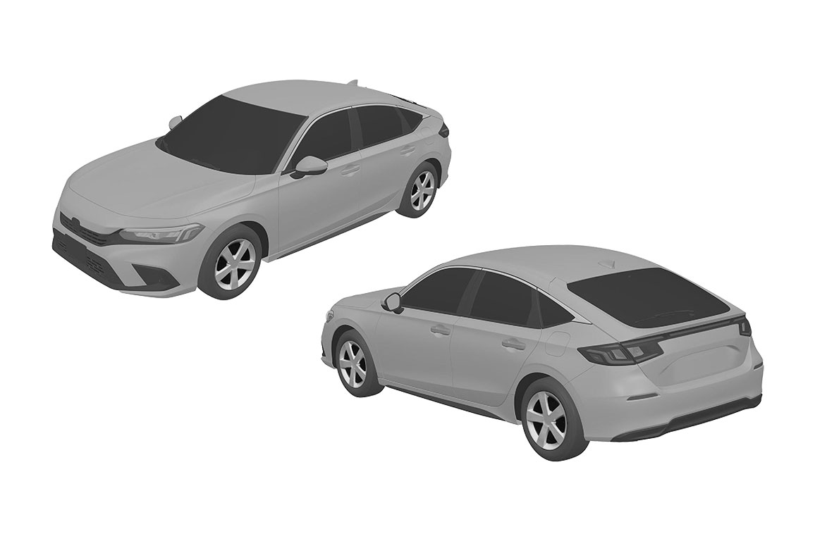 Bocoran Desain Honda Civic Gen 11, Tetap Ada Sedan & Hatchback