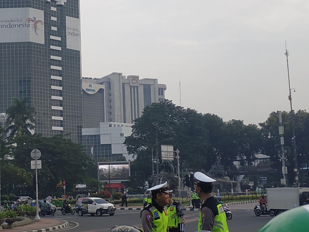 Jalan Medan Merdeka Barat Steril