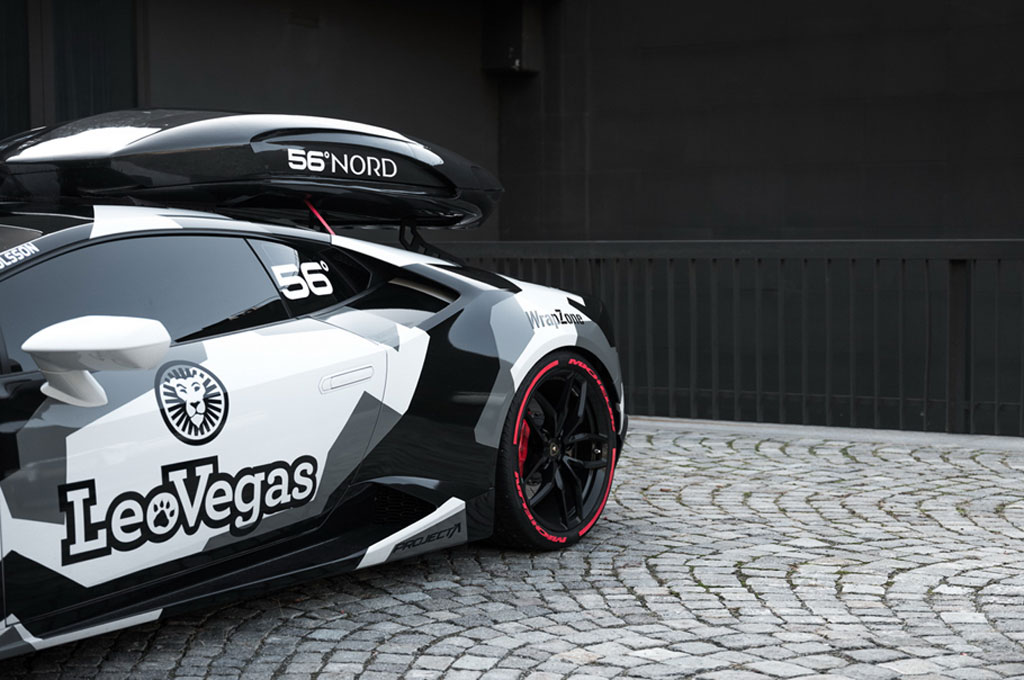 Lamborghini Huracan Si Monster Salju ala Jon Olsson