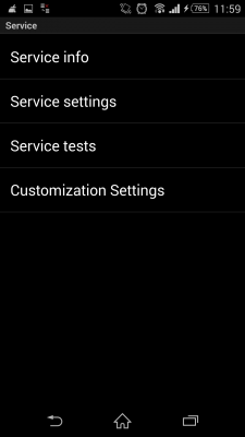 Membuka Service Menu pada Smartphone Sony