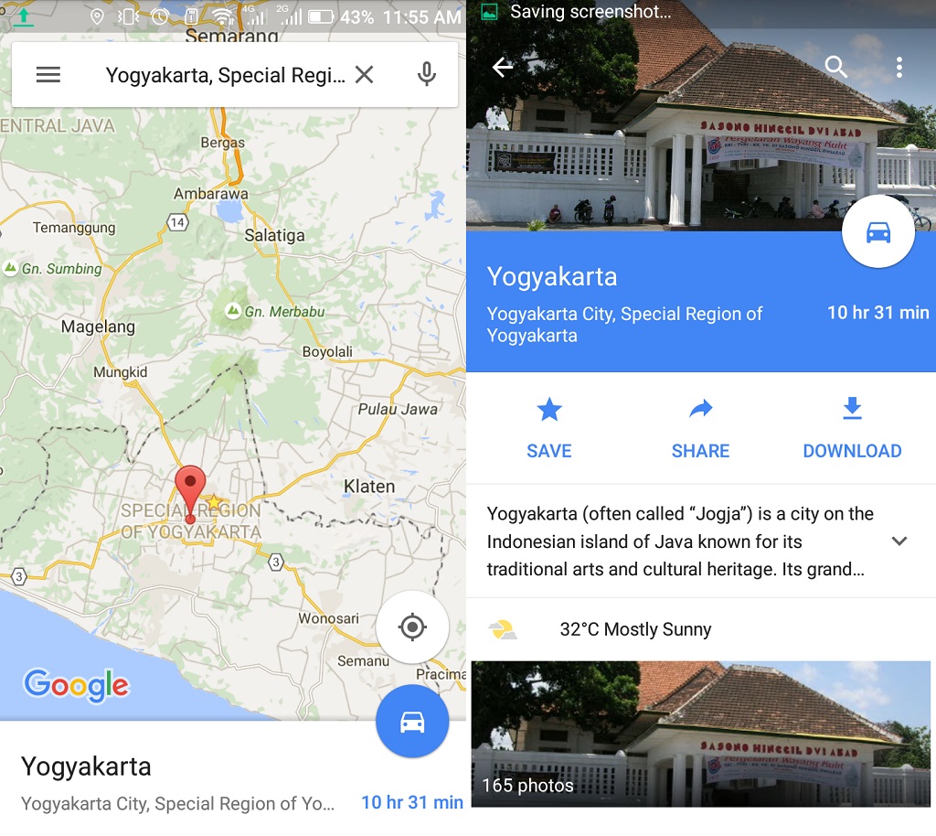 Google Maps Versi Luring Kini Tersedia di Indonesia Google Maps Versi Luring Kini Tersedia di Indonesia