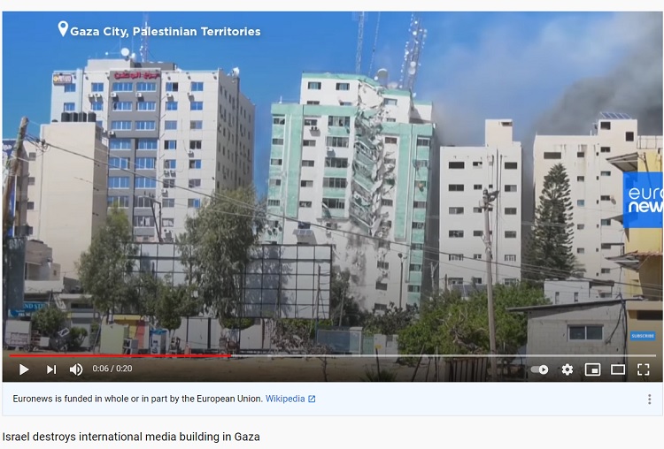 [Cek Fakta] Video Detik-Detik Gedung di Tel Aviv Israel Hancur? Ini ...