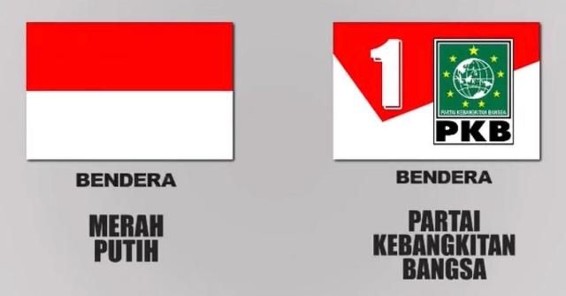 Desain Bendera Kampanye PKB Dipermasalahkan