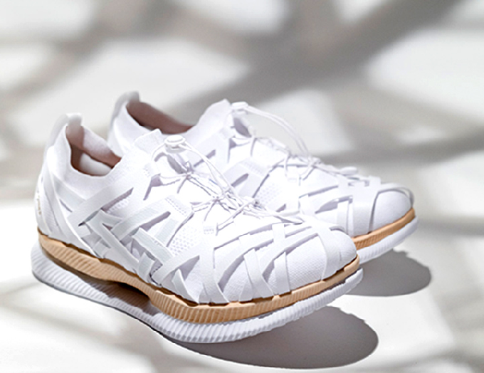 Sepatu Rajut Bambu dari Asics