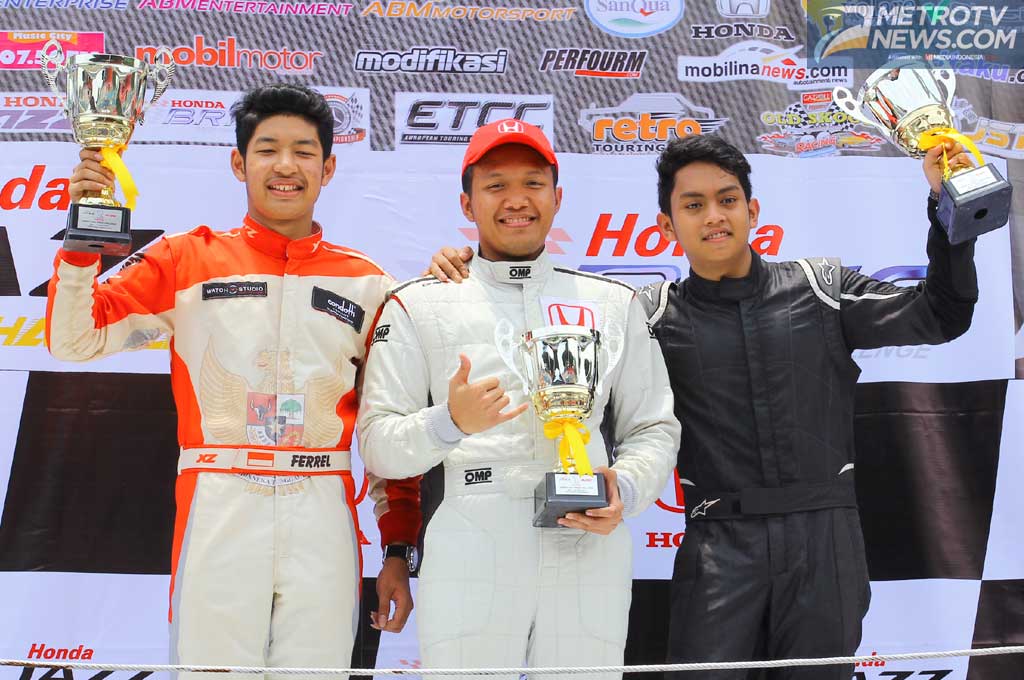 Rio SB Dominasi Jalannya Honda Jazz Speed Challenge