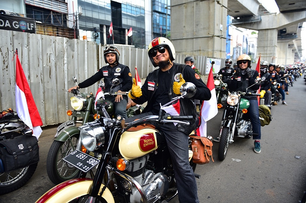Royal Riders Indonesia Konvoi Parade Kemerdekaan