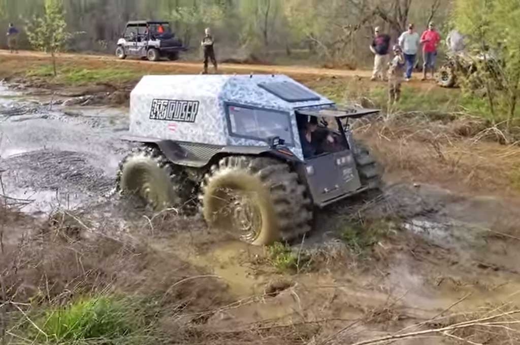 ATV Sherp, Mobil Amfibi dari Rusia