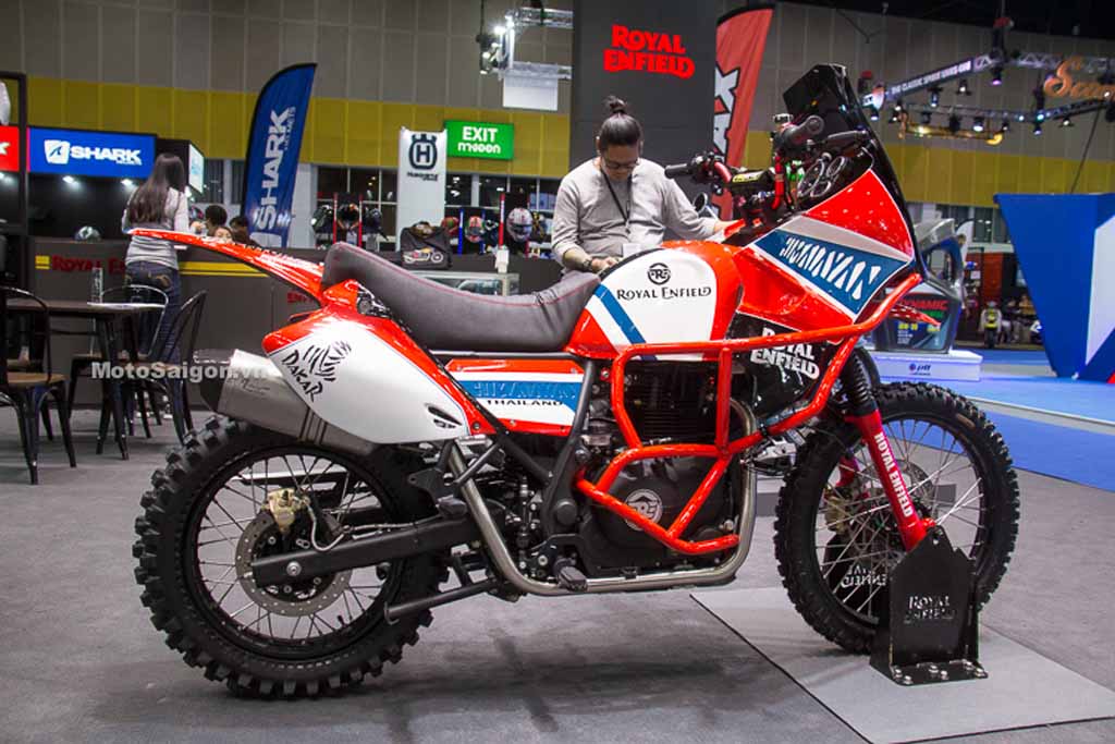 Kerennya Royal Enfield Himalayan Bergaya Dakar Rally