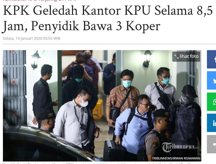 [Cek Fakta] KPK Geledah Ruang Kerja Anies Baswedan? Ini Faktanya