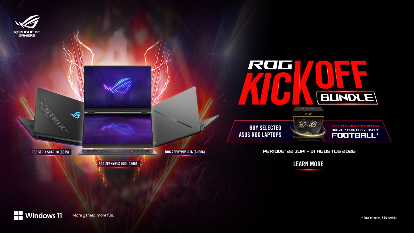 Asus ROG Gelar Promo Back to School, Beli Laptop Gaming Bisa Dapat Bola ...
